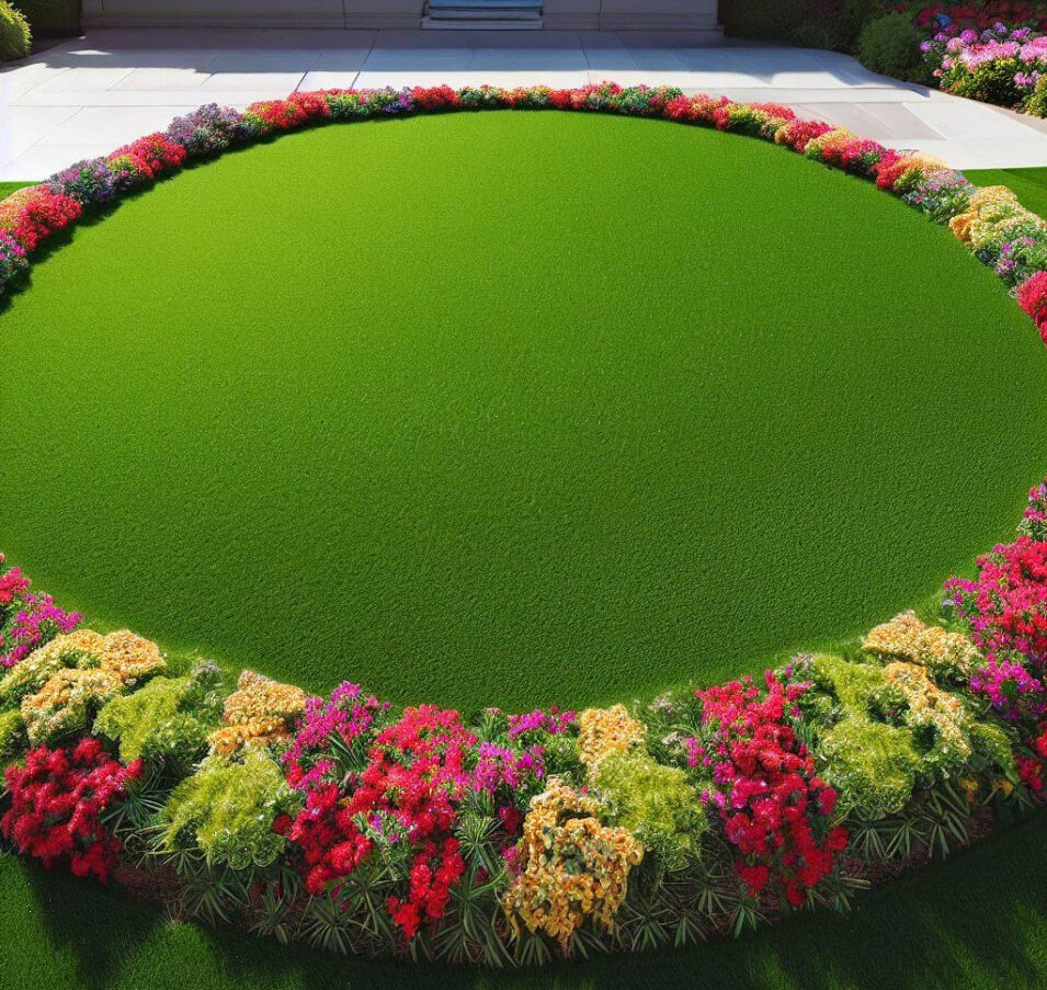 Low-Maintenance Front Yard Landscaping with Synthetic Grass | Iconic Linen