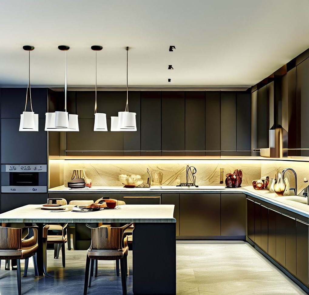 Best Paint Color Schemes for Kitchens with Dark Cabinets | Iconic Linen