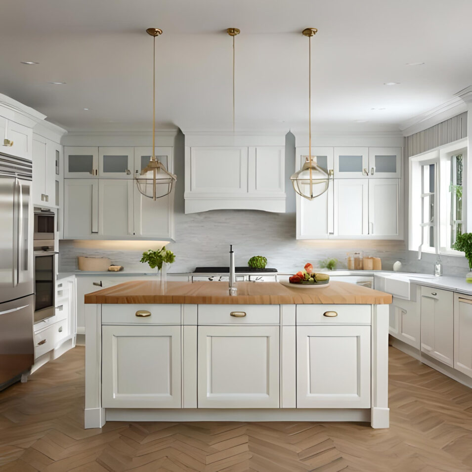 Add Function and Charm with a Butcher Block Kitchen Island | Iconic Linen