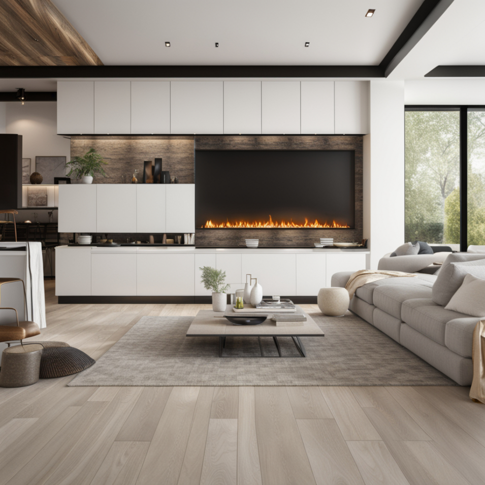 Keys to Create a Cozy Ambiance with a Floating Wall Unit Fireplace ...