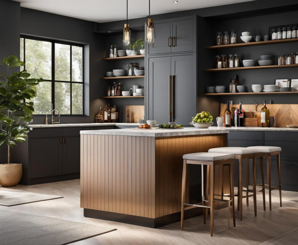 Revolutionize Kitchen Island with Mini Fridge | Iconic Linen