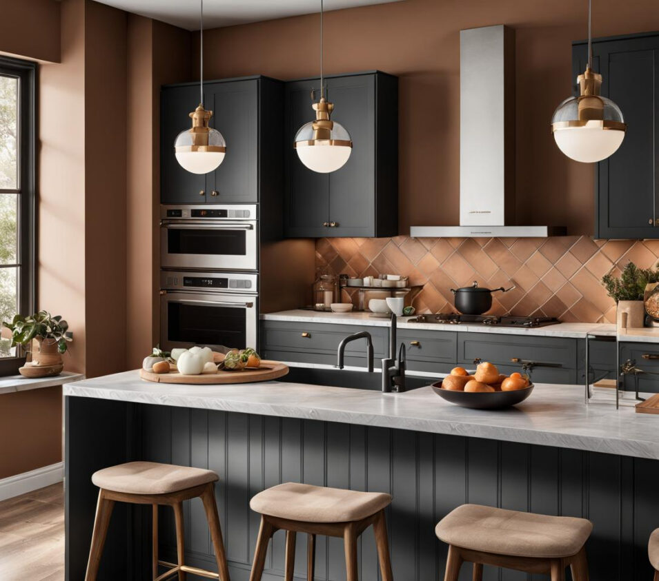 Give Your Oak Cabinets a Fresh New Look with These Kitchen Wall Color ...