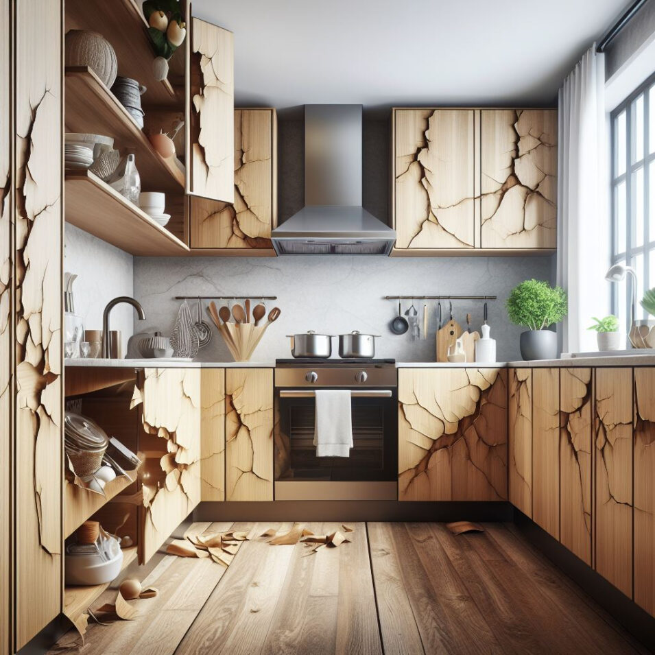Simple Tricks For Fixing Worn Spots on Kitchen Cabinets | Iconic Linen